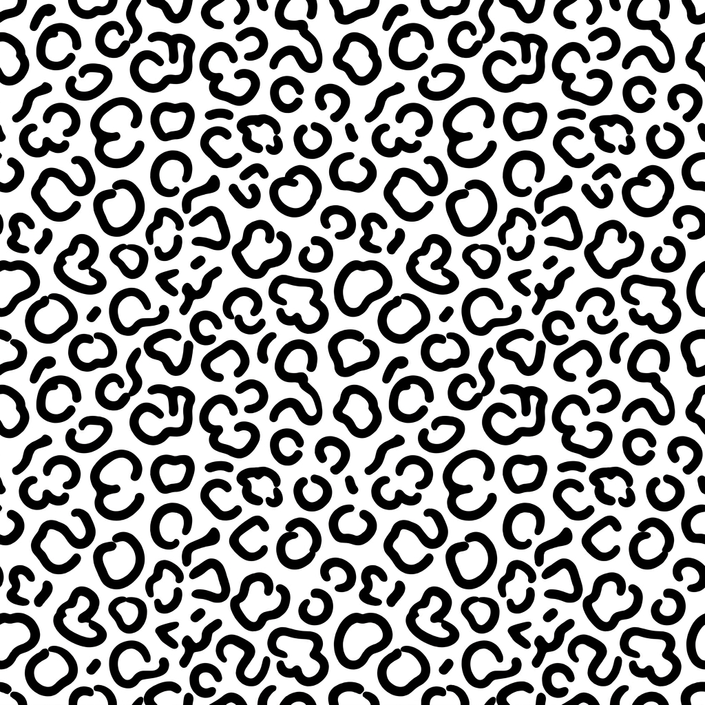 Abstract Leopard Print Repeating Pattern - Free Download & Craft Designs
