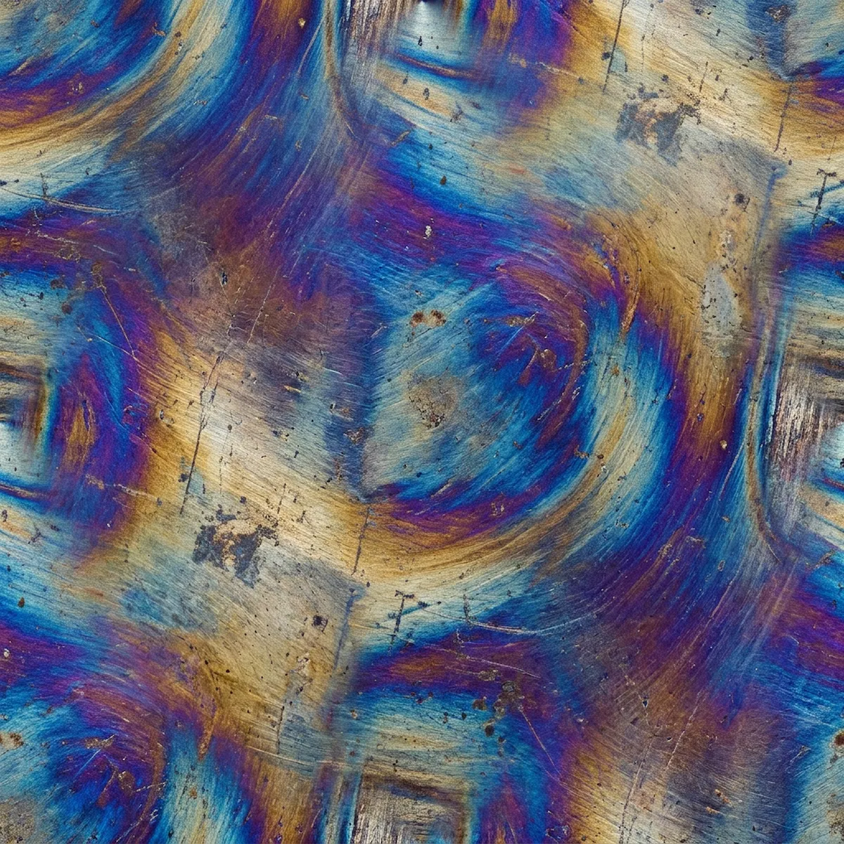 Abstract Swirling Iridescent Metallic Texture Pattern - Free Download ...