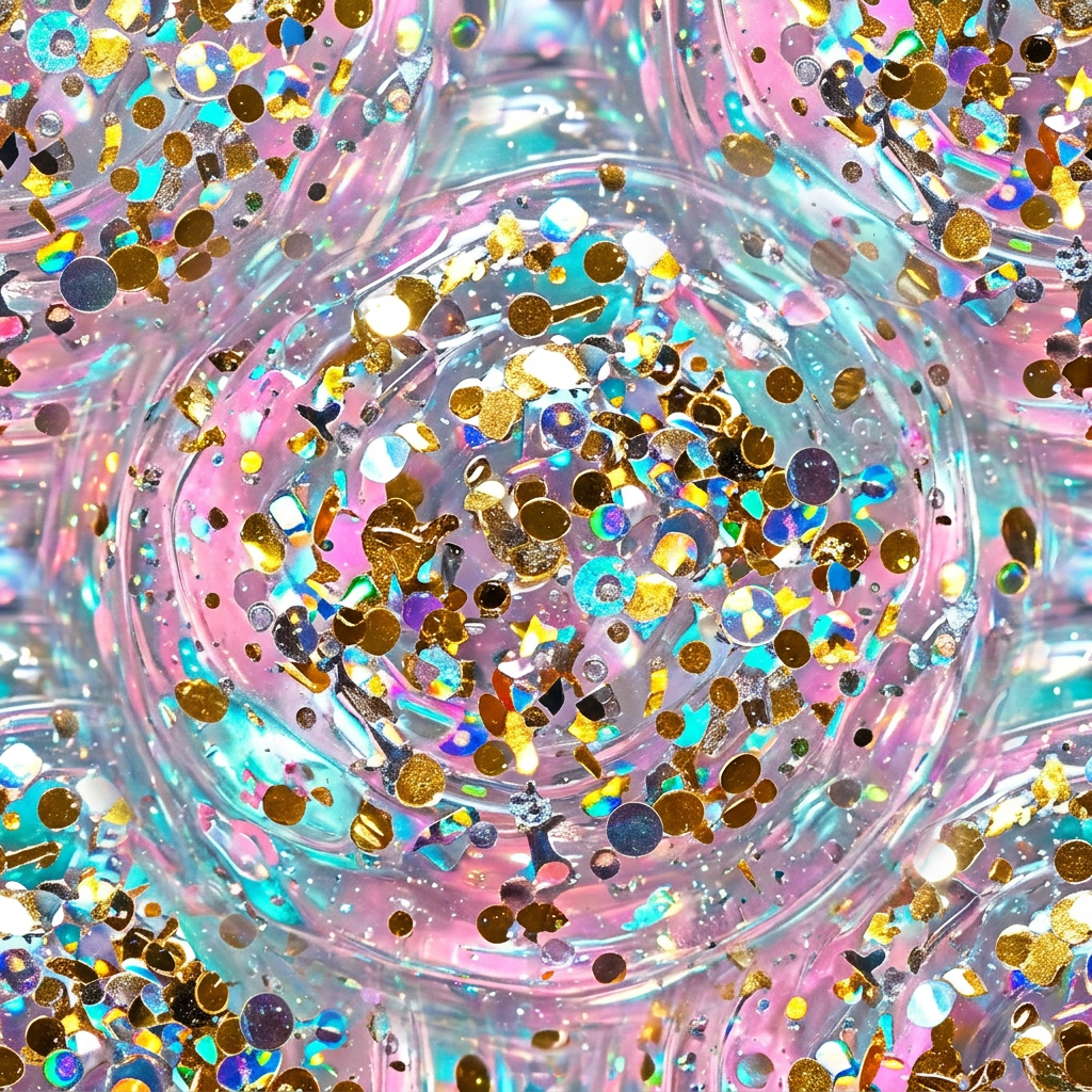 Iridescent Glitter Liquid Texture - Free Download & Craft Designs