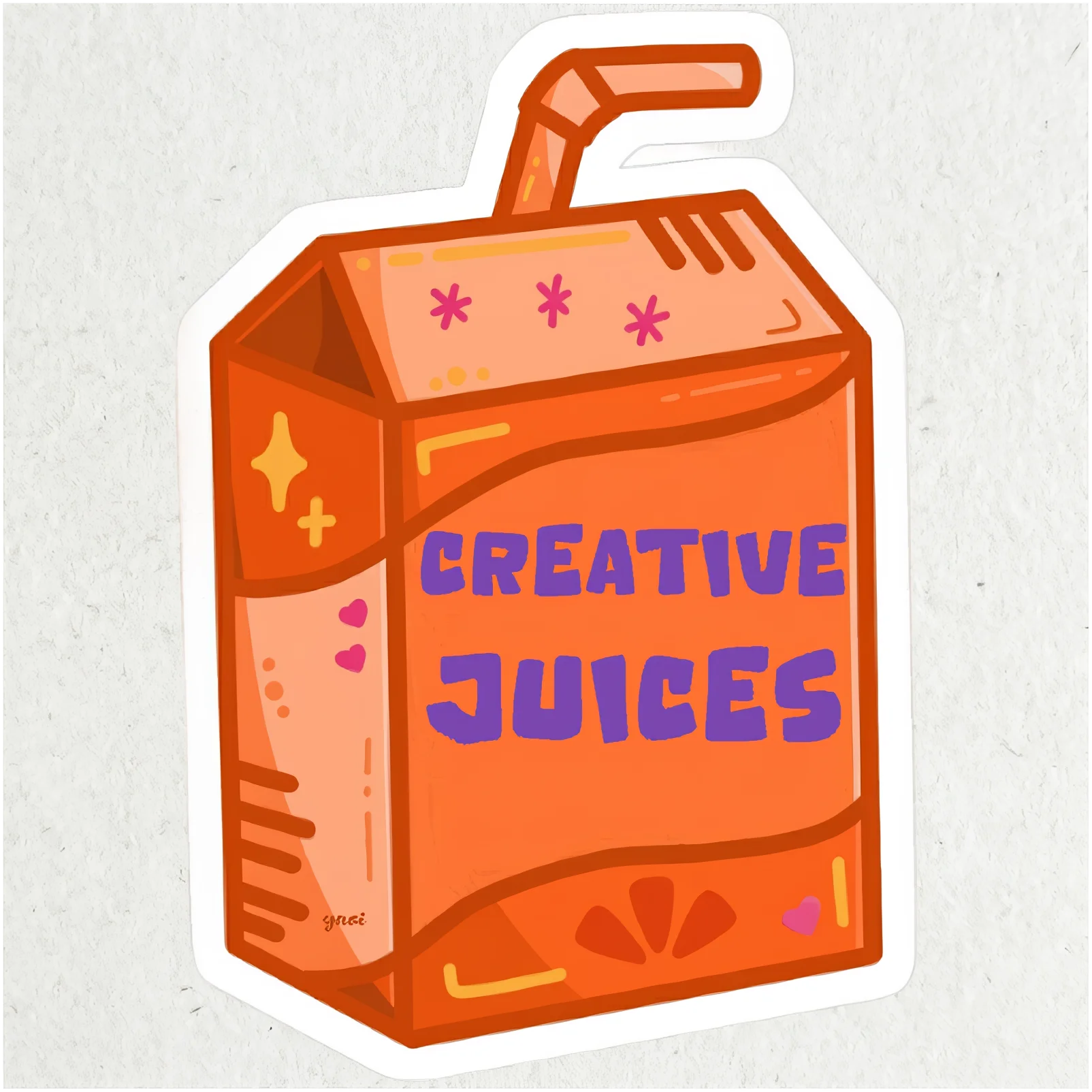 Creative Juice Box Stickers - Free Download & Craft Designs
